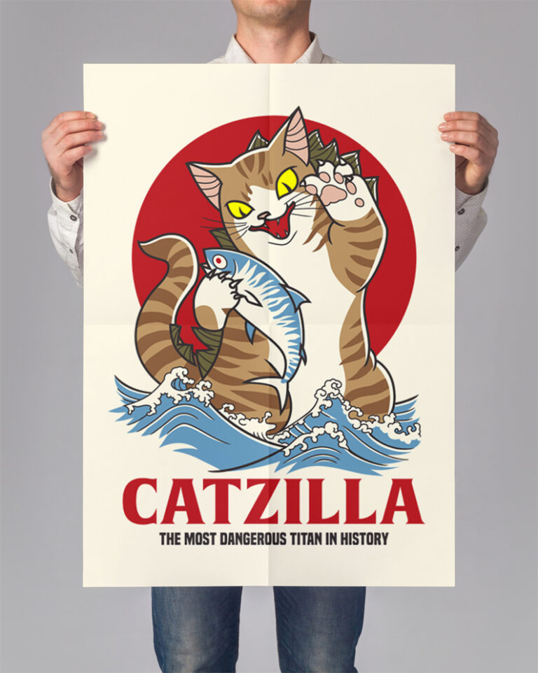 CATZILLA - Buy t-shirt designs