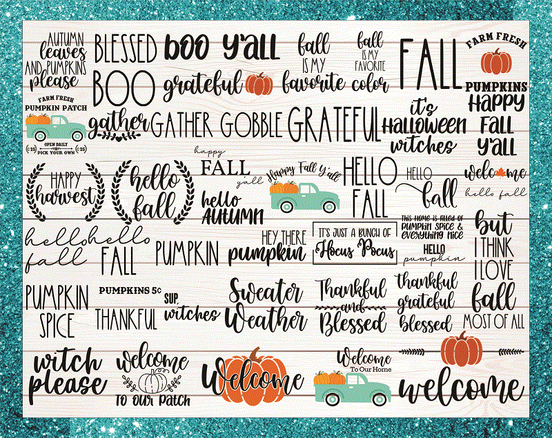 45 Thankful Grateful Blessed Svg Thanksgiving Svg Buffalo Plaid Svg
