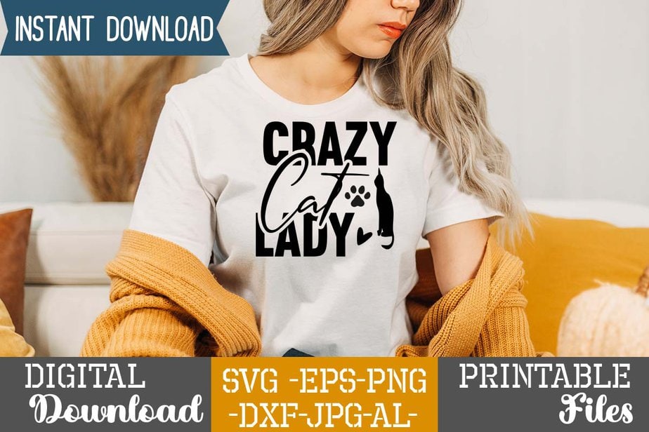 Crazy Cat Lady,Cat Mama SVG Bundle, Funny Cat Svg, Cat SVG, Kitten SVG ... Crazy Cat Lady,Cat Mama SVG Bundle, Funny Cat Svg, Cat SVG, Kitten SVG ...