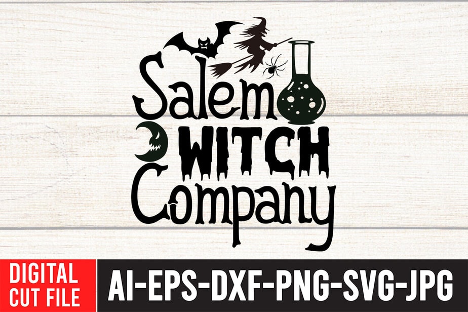 Salem Witch Company T Shirt Design Salem Witch Company SVG Cut File salem-witch-company-t-shirt-design-salem-witch-company-svg-cut-file