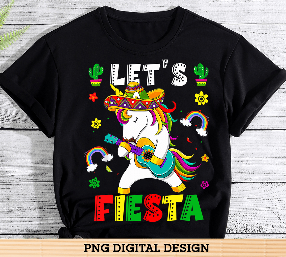 Cinco De Mayo Party Lets Fiesta Dancing Mexican Unicorn Buy T Shirt Designs 0955