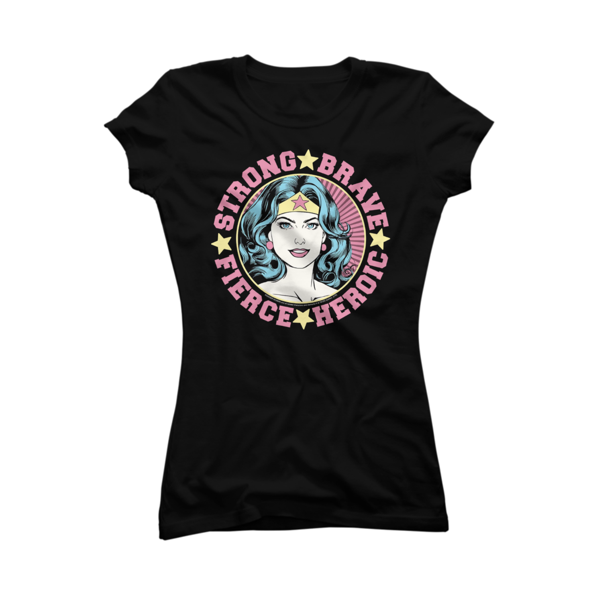 Dc Comics Wonder Woman Strong Brave Fierce Heroic Buy T Shirt Designs
