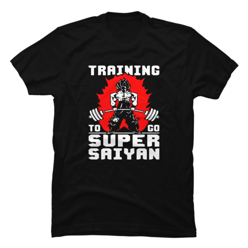 Goku Dragon Ball Training To Go Super Saiyan Buy T Shirt Designs
