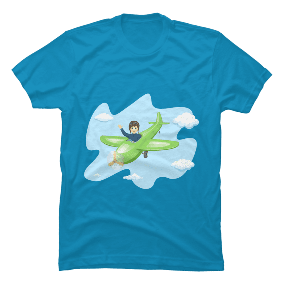 Pilot Boy Flying On An Airplane Buy T shirt Designs pilot-boy-flying-on-an-airplane-buy-t-shirt-designs