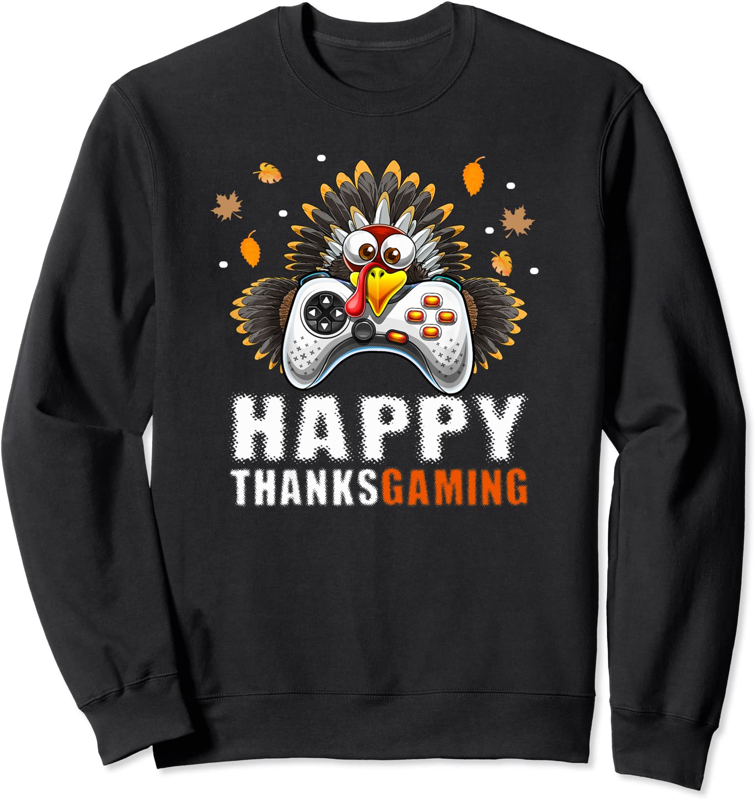 Happy Thanksgaming Thanksgiving Video Gamer Gaming Decor Kid Sweatshirt happy-thanksgaming-thanksgiving-video-gamer-gaming-decor-kid-sweatshirt