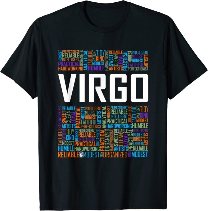 15 Virgo Shirt Designs Bundle For Commercial Use Part 3 Virgo T Shirt