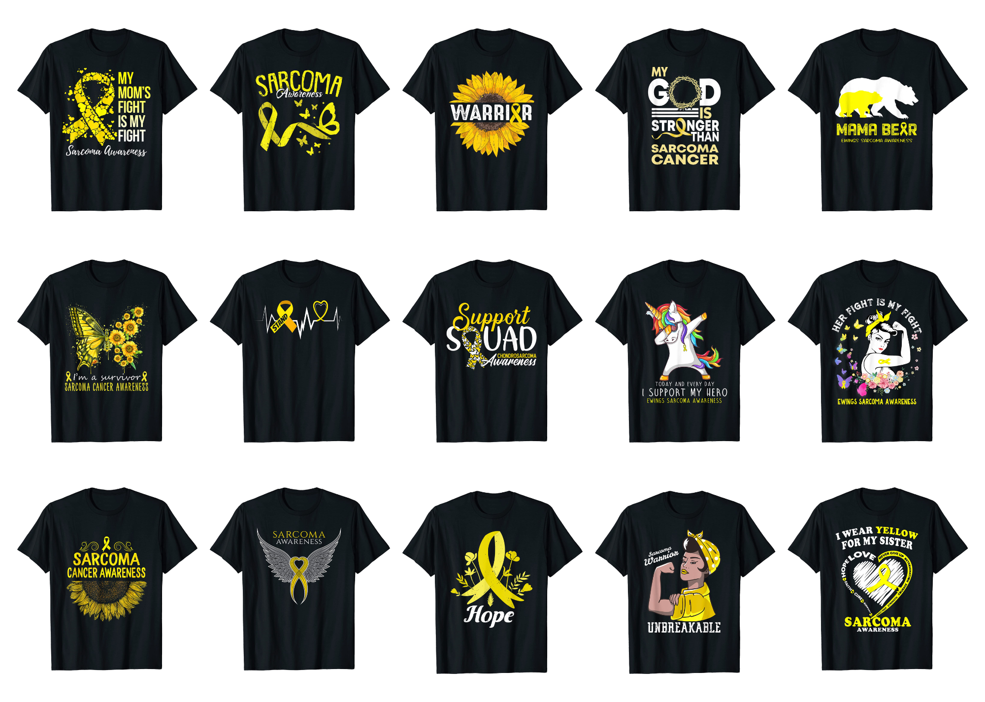 15 Sarcoma Awareness Shirt Designs Bundle For Commercial Use Part 4