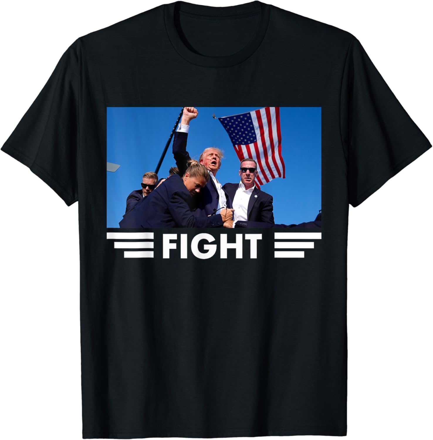 Trump 2024 Fight Trump Was Assassinated T Shirt Png File Buy T Shirt
