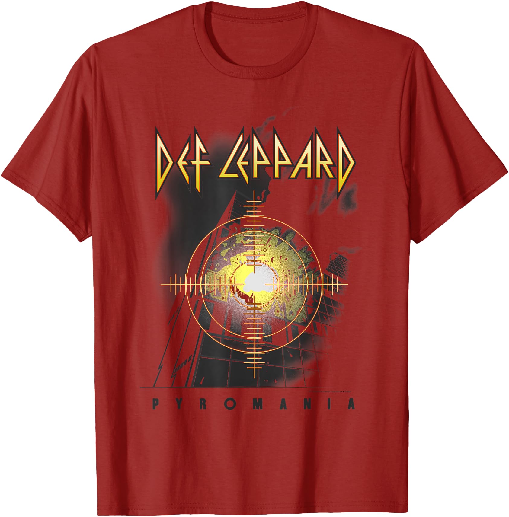 Def Leppard - Pyro T-Shirt - Buy t-shirt designs Def Leppard - Pyro T-Shirt - Buy t-shirt designs