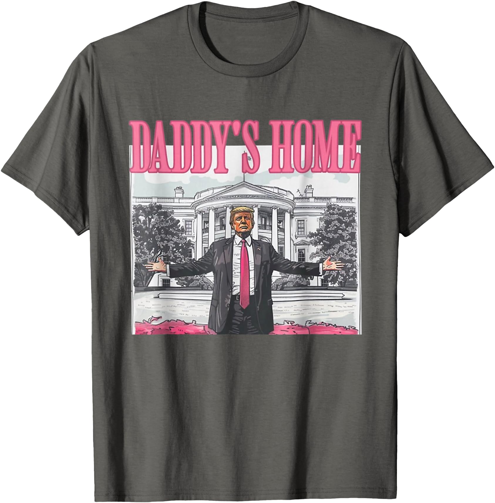 Trump Daddys Home White House 2024 T-Shirt - Buy t-shirt designs